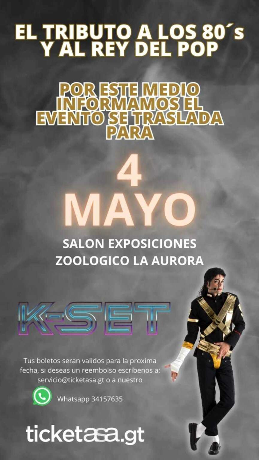 Gus Jackson tributa a Michael Jackson en Guatemala - Gus Jackson